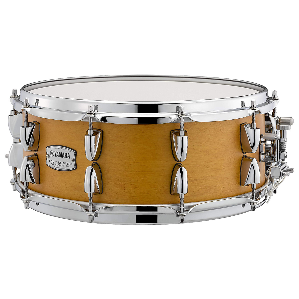 Yamaha, 14 inches Snare Drum, Caramel Satin, 14" x 5.5" (TMS-1455CRS)