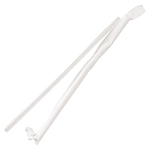 Genuine Joe Jumbo Translucent Straight Straws