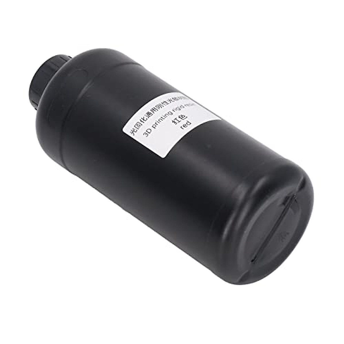 3D Printer Resin, High Accuracy Stretch Resistant Low Shrinkage Curing Rigid Resin 1000ml with Less Odor for Industrial Parts(Red)