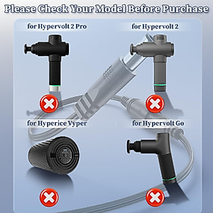 DONYOIE 24V Charger for Hypervolt Massage Gun AC/DC Adapter for Hyperice Hypervolt HPI5300000100 53000-001-00 42000 038-00 SK03T-2400100Z Battery Charging Power Supply