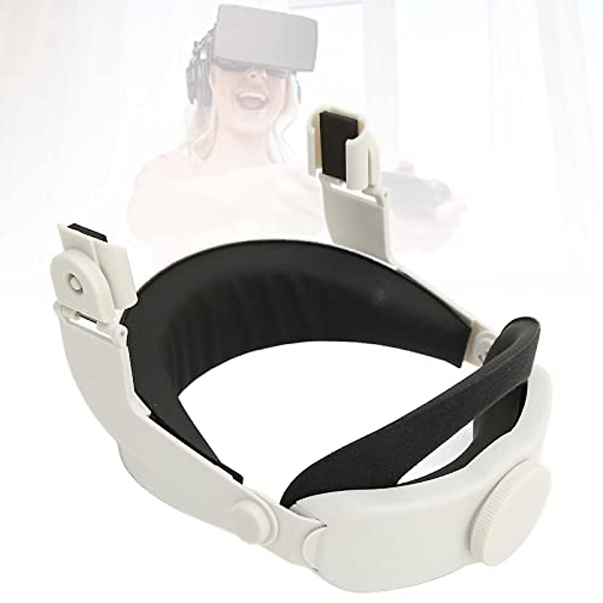 Head Strap,VR Headset Strap Accessories Fit for Quest 2 Elite,Compatible with Quest 2 VR Headset,Comfortable Gaming Experience for Players