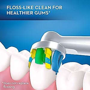 Oral-B FlossAction Electric Toothbrush Replacement Brush Heads Refill, 2 Count