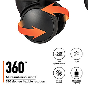 GinzaTravel Rune series expandable 3 Luggage Sets,Lightweight Hardside Suitcase With Spinner Wheels TSA Lock,PP material business fashion suitcase