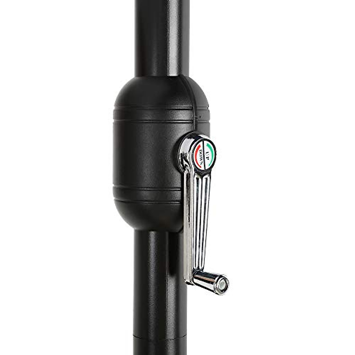 LOKATSE HOME 15 Ft Twin Patio Umbrella Double Sided Outdoor Sunshade Canopy with Crank for Garden Table Market Beach Shade Outside Deck or Pool, Red