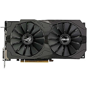 ASUS ROG Strix Radeon Rx 570 O4G Gaming OC Edition GDDR5 DP HDMI DVI VR Ready AMD Graphics Card (ROG-STRIX-RX570-O4G-GAMING)