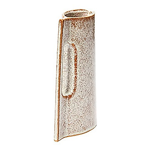 Creative Co-Op Stoneware Pitcher w Reactive Glaze, Sienna Color