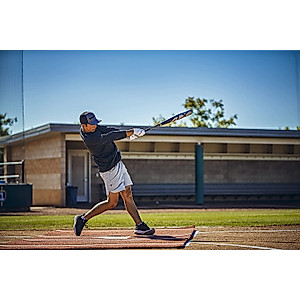 Easton Alpha ALX 2022 BBCOR 1 Piece Aluminum Baseball Bat -3, 32", Black/Gray