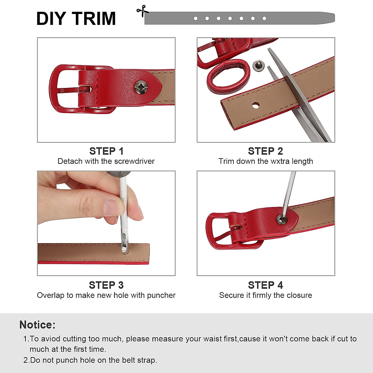 XZQTIVE Black Skinny Belt for Women Jeans Thin Leather Waist Belts With Black Metal Prong Buckle Fit Pants 30-36in