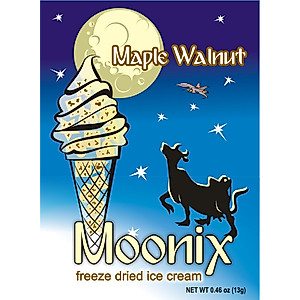 Moonix Freeze Dried Ice Cream 1ct (Maple Walnut)