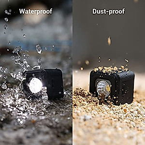 SmallRig RM01 Mini LED Video Light (3 Pack) , Watreproof Portable Lighting Kit with 8 Color Filters, Dimmable Fill Photography Light 5600K CRI95 for Smartphone, Action and DSLR Camera 3469