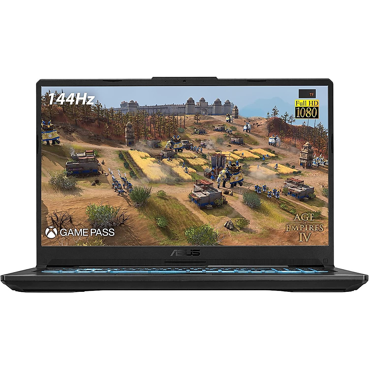 ASUS Newest TUF Premium Gaming Laptop: 17.3" FHD 144Hz IPS Display, Intel Gaming H Core i5-11260H, 8GB RAM, 512GB SSD+1TB HDD, NVIDIA GeForce RTX 3050, Wifi6, Backlit-KYB, DTS, Win10H, TF