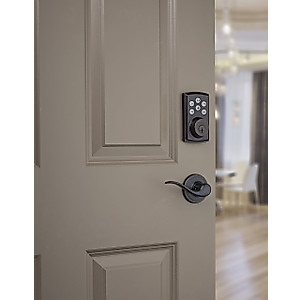 Kwikset 98880-005 SmartCode 888 Smart Lock Touchpad Electronic Deadbolt Door Lock with Z-Wave Plus Featuring SmartKey Security in Venetian Bronze