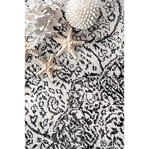 nuLOOM Transitional Persian Delores Area Rug, 4x6, Blue