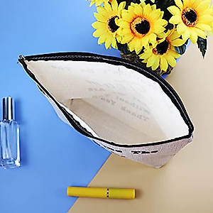 Boss Gift Leader Appreciation Gift for Women Makeup Bags Thank You Gift for Team Leader Supervisor Coach Cosmetic Bag Pouch Boss Day Birthday Retirement Leaving Farewell Gifts for Coworker Leader Boss