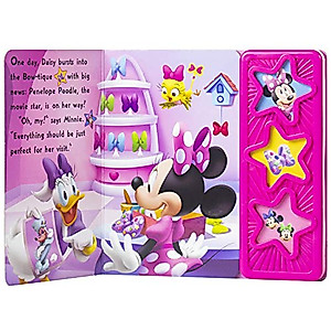 Disney - Minnie's Big Day 3-Button Star Sound Book - Play-a-Sound - PI Kids