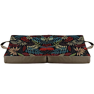 Qavctw Thick Kneeling Pads Memory Foam Garden Kneeling Pad Comfortable Knee Pad Cushion for Gardening Work Yoga Exercise Baby Bath 23.6 x 13.5 x 2 Inch