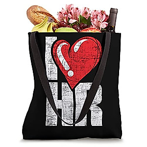 I Love HR - Human Resources Manager Specialist Recruitment Tote Bag
