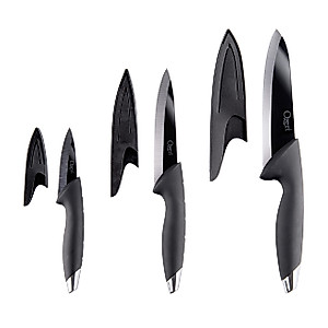 Ozeri Elite Chef Black Ceramic 6-Piece Knife Set