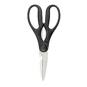 Ginsu Kiso 18-Piece Black Knife Set with Natural Block - Dishwasher Safe and Always Sharp