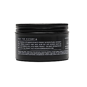 Victory Crown Matte Clay Pomade for Men – High Hold, No Shine – Non-Greasy Hair Paste – 3.4 oz