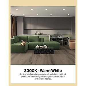 Sunco Lighting - 10 Pack BR20 LED Bulbs Indoor Flood Light R20 Dimmable CRI93 3000K Warm White 50W Equivalent to 7W, E26 Medium Base, Recessed Can Lights for Home Living Area Ceiling Lights - UL