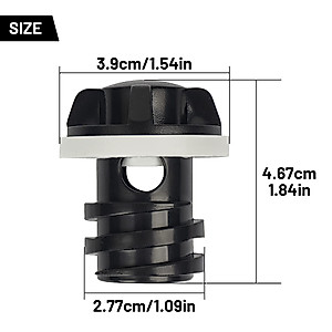 Cooler Drain Plug, 2 Pack Replacement, Compatible with Yeti Roadie, Tundra, and Tank Coolers and Fit for RTIC Coolers