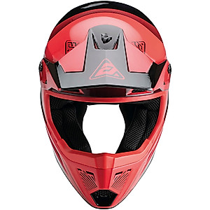 Answer Racing 447764 A23 AR1 Vendetta Helmet: Red/Black, Youth M