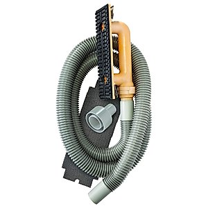 Hyde Tools 09165 Drywall Hand 6-Foot Hose Dust-Free Vacuum Sander, 6'