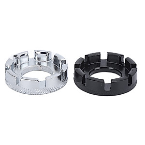 Shanrya Spoke Wrenches, Spoke Tool Non-Slip Circumference Pattern Design for Adjusting Steel Wire Tightness for Correcting Wheel Deformation