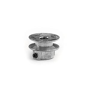 Terre Products - V-Groove/V-Belt Drive Pulley, 1.5'' Outside Diameter, 1/2" Bore, Die Cast, Z3A Zinc Alloy, Compatible Replacement for Chicago Die Cast 150A