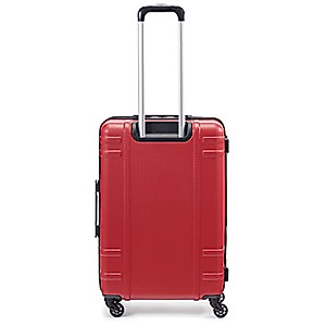 Tommy Hilfiger Lexington Upight Hard Suitcase, Red, 25"
