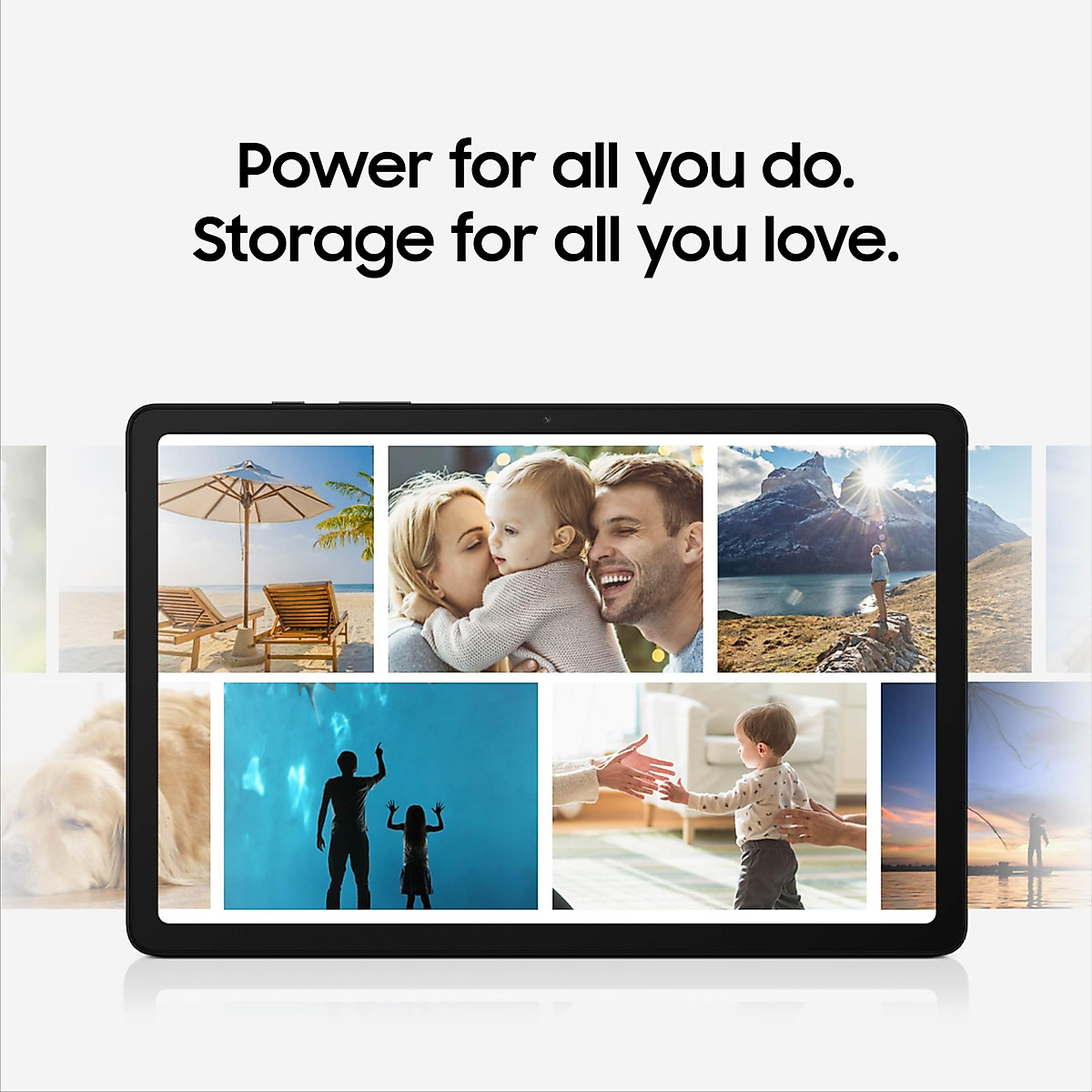 SAMSUNG Galaxy Tab A9+ 10.9” 64GB Android Tablet, Big Screen, Quad Speakers, Upgraded Chipset, Multi Window Display, Slim, Light, Durable Design, US Version, 2023, Graphite (Renewed)