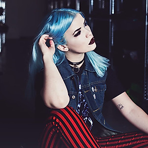 MANIC PANIC Blue Angel Hair Dye – Creamtone Perfect Pastel - Semi-Permanent Hair Color - Light, Sky Pastel Blue Hair Dye - Vegan, PPD & Ammonia-Free - For Coloring Hair on Women & Men