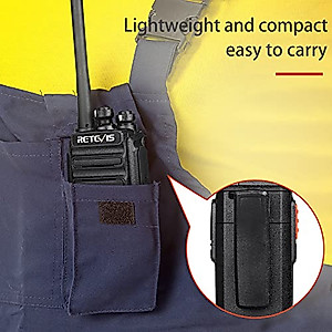 Retevis H-777S Long Range Walkie Talkies,2 Way Radios for Adults,Rechargeable Two Way Radio,VOX Hands Free Durable Strong Signal,Security Church School Business (10 Pack)