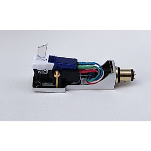 Mirror Chrome Headshell & Cartridge for Technics SL1200, SL1210, SL1600, SL1610