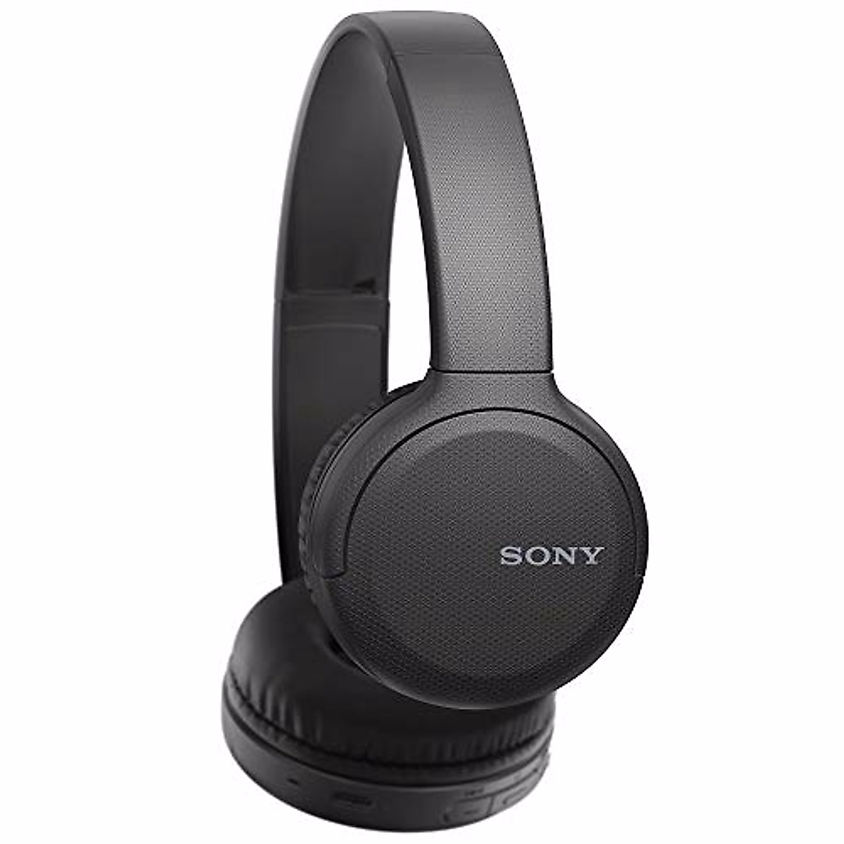 Sony WH-CH510 Wireless On-Ear Headphones (Black) Bundle with USB Bluetooth Dongle Adapter (2 Items)