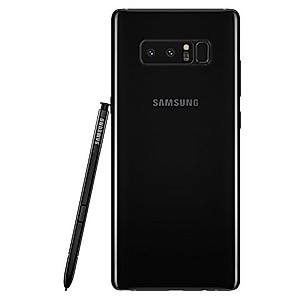 Samsung Galaxy Note 8 64GB Single-SIM SM-N950FZKABTU - 6.3" inch Android (GSM Only, No CDMA) Factory Unlocked 4G/LTE Smartphone (Midnight Black) - International Version