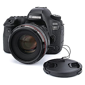 2 Pack JJC 72mm Front Lens Cap Cover with Deluxe Cap Keeper for Canon EF 35mm f1.4L, Nikon Z 24-70mm f4 S, Fujifilm XF 16-80mm f4, Sigma 18-35mm f1.8L Lens & Other Lenses with 72mm Filter Thread