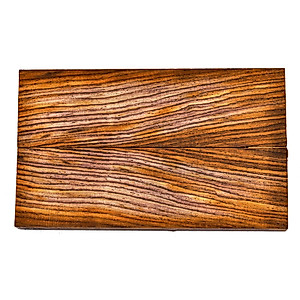 Texas Knifemakers Supply Cocobolo Wood Knife Handle Block (Each Piece is Unique) 5" x 1-1/2" x 1"
