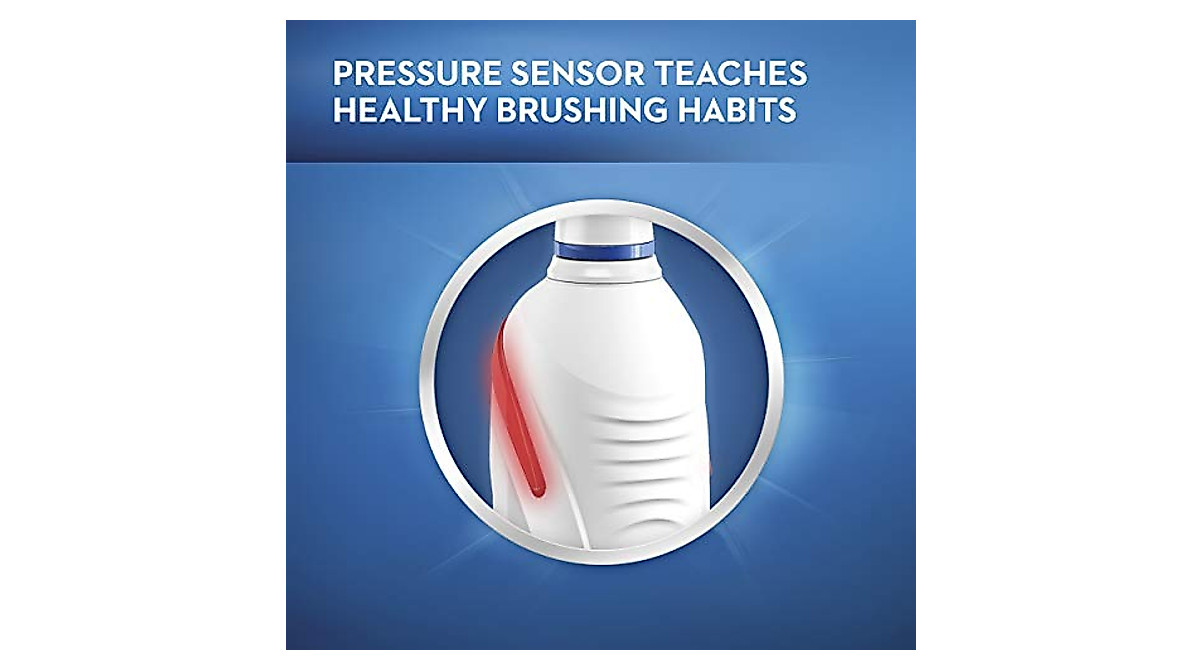 Oral-B Kids Electric Toothbrush with Pressure Sensor & Timer