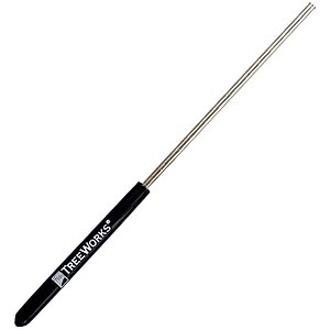 Treeworks Chimes TREbtr-LTE Lite Studio-Grade Stainless Steel Triangle Beater/Striker, Black