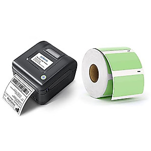 POLONO Label Printer, PL420 4x6 Thermal Printer, High-Speed Shipping Label Printer, Commercial Direct Thermal Printer, 2.25”x1.25” Direct Thermal Label