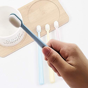 EasyHonor Baby Toothbrush & Toddler Toothbrush for Age 4-12 Years Old, Extra Soft Toothbrush with 10000 Soft Floss Bristle for Baby Gum Care. (6Pcs)