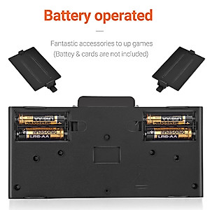 WILLIZTER Automatic Poker Card Shuffler 1-2 Decks Battery Operated Electric Poker Shuffler Card Shuffler for Porker Home Card Games Tables, Rummy Blackjack