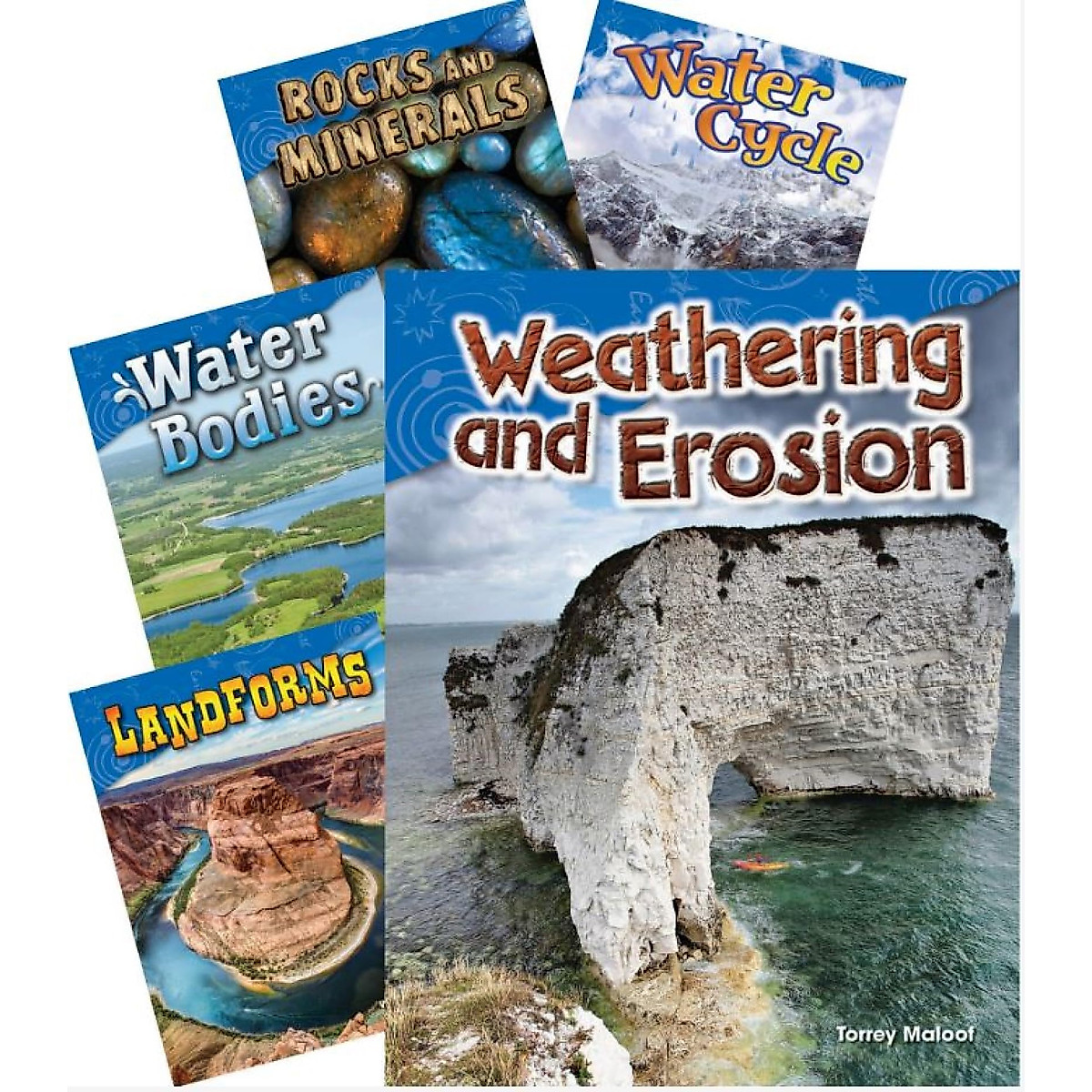 Teacher Created Materials - Science Readers: Earth and Space Science - 5 Book Set - Grade 2