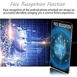 IP12 PRO+ Face Unlock Smart Phone, 1+8GB 6.26in for Waterdrop Screen Smartphones, Dual Card Dual Standby, Built-in 1950mah Li-ion Battery, for Android 8.1 (Gold)……