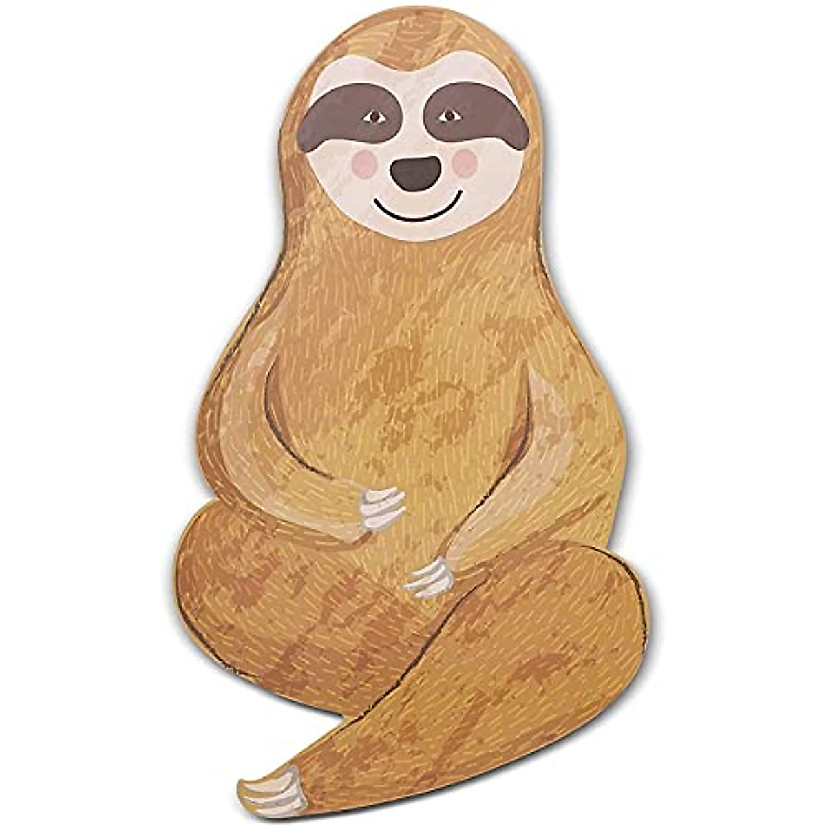 Jungle Animal Safari Paper Cutouts for Home and Party Decor (12-Count)