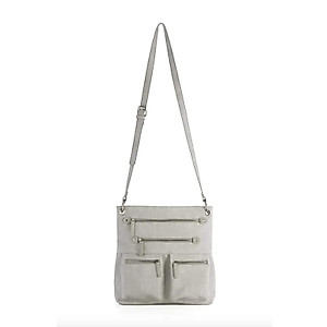 Brooklyn Cross-Body Bag, Pebble