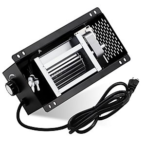 Criditpid S31105 Speed Variable Blower 110V ~ 120V for GHP Group, Monessen/Majestic (MHSC Brands), Majestic Dutchwest Windsor, CFM US Century Plate Steel Freestanding Wood Stove Fireplace Fan.