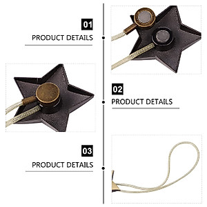 BESPORTBLE Star Curtain Magnetic Buckle Light House Decorations for Home Curtain Rods Holders Home Accessories Decor Sheer Drapes Star Curtains Curtain Tape Office European Style